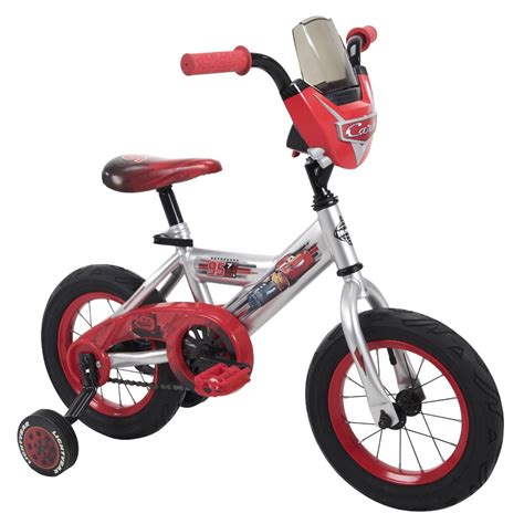 Huffy 12 Inch Disney Pixar Cars Bike With Training Wheels For Ages 3 To