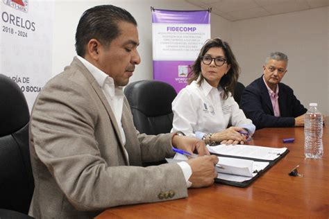 Gobierno De Morelos On Twitter Firman Sedeso Morelos Y SDEyT