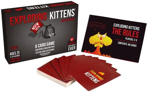 Exploding Kittens Nsfw Edition Lattes And Literature
