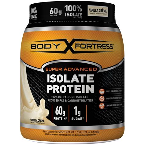 Body Fortress Super Advanced Whey Protein Powder Vanilla 60g Protein