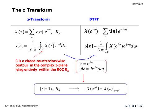 Pdf Dtft And Zt The Z Transform Dokumentips