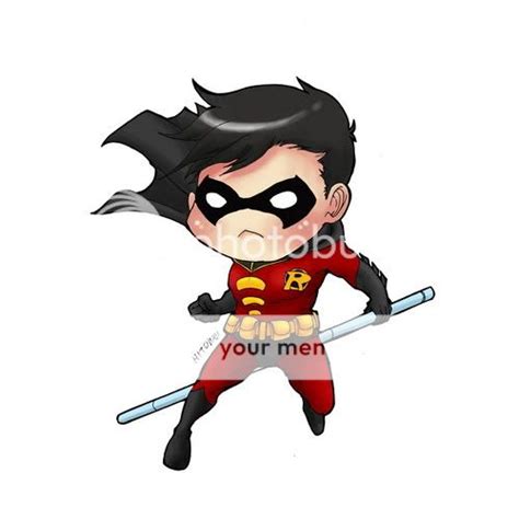 Chibi Batman And Robin