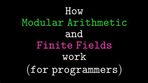 Learn Modular Arithmetic With Python And Rust Rareskills Posted On The Topic Linkedin