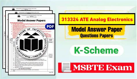 313324 ate analog electronics k scheme model answer paper msbte
