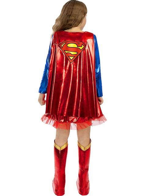 Supergirl Kostüm Deluxe Für Mädchen Funidelia
