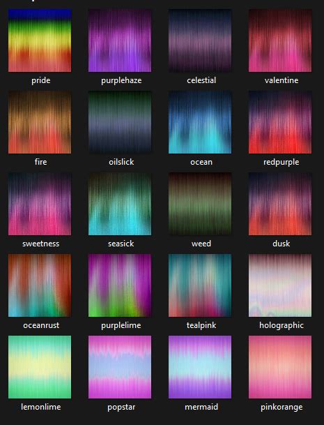 20 Hq Imvu Hair Textures Multicolor Pack Payhip