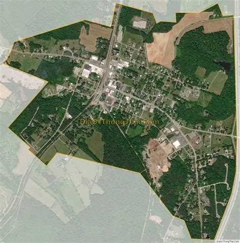 Map Of Keysville Town Virginia Thong Thai Real