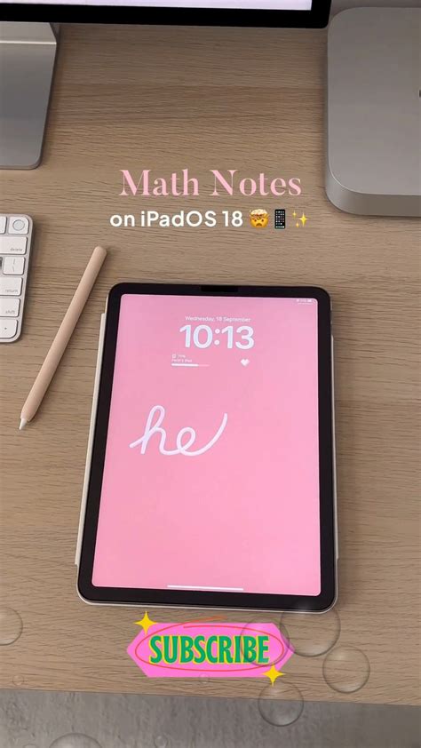 Ipados 18 Introduces Match Notes 📝 Allowing You To Write Equations With