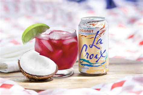 Spring Spritzer Mocktail With Lacroix Sparking Water