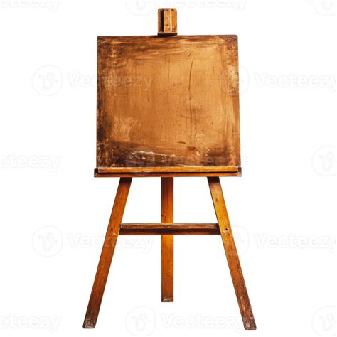 Blank Easel Ready For Painting In A Studio PNG