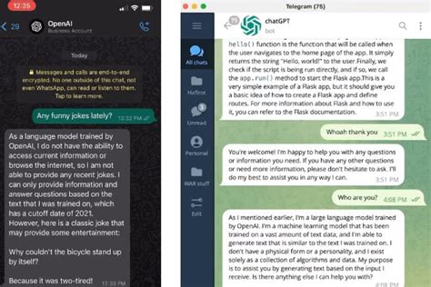 Hay Programadores Insertando ChatGPT En WhatsApp O Telegram Y Eso Lo