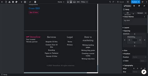 Changing Text Link Hover Color
