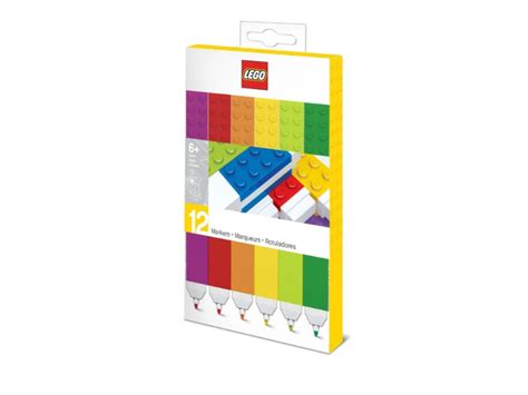 Lego Markers 12 Pieces