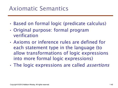 Describing Syntax And Semantics Ppt Download