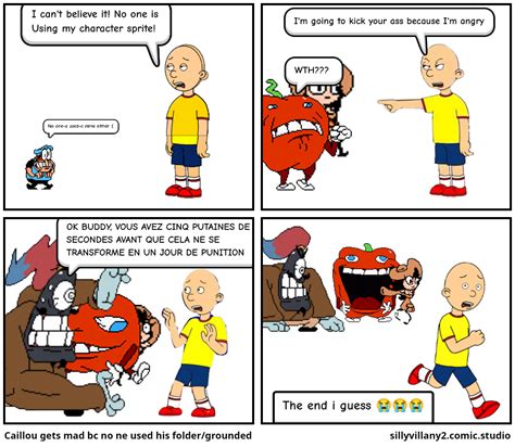 Caillou Mad