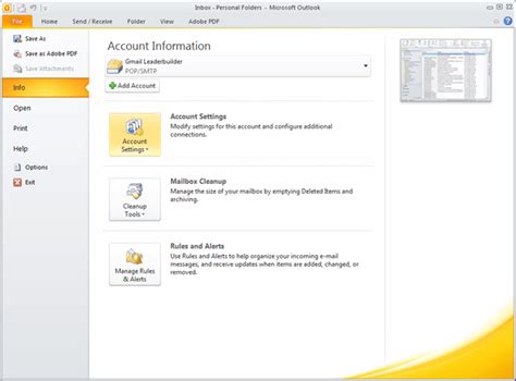 Moving Outlook Files And Settings To New Computer And Error X F