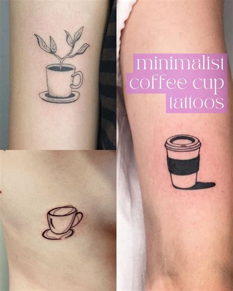 43 Coffee Cup Tattoo Designs For Women Tattoo Glee
