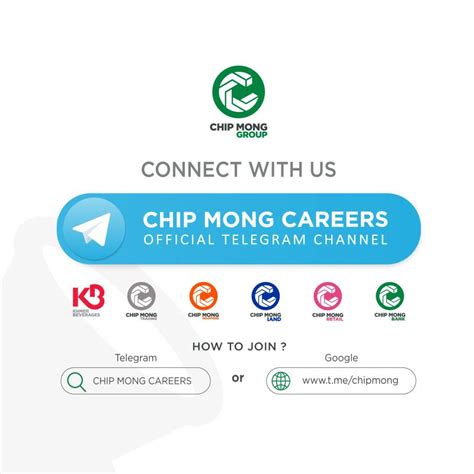 Join Chip Mong Careers In Telegram Now Mengtong Peou