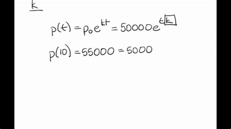 SOLVED Devise The Exponential Growth Function That Fits The Given Data