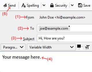 How To Send An Email Using Mozilla Thunderbird Knowledgebase Shared License