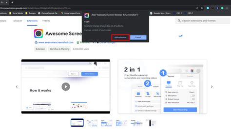 How To Take A Screenshot On The Chrome Browser Android Authority