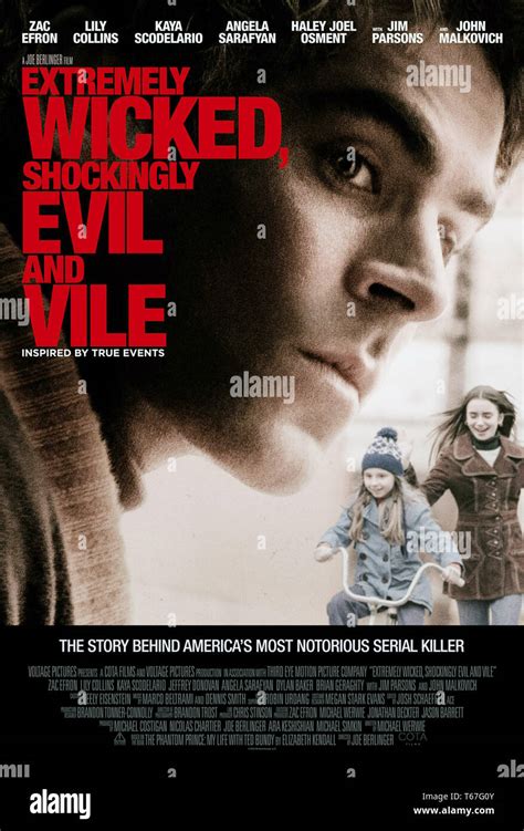 Extremely Wicked Shockingly Evil And Vile Poster Top Zac Efron As