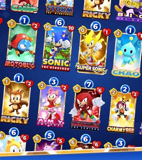 Sonic Blitz Fast Paced Card Battles Play Free Online
