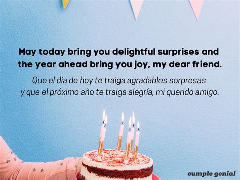 Las 38 mejores frases de cumpleaños en inglés traducidas Cumple Genial