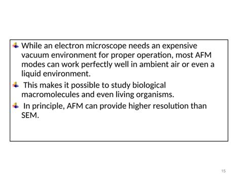 Atomic Force Microscopy Presentation Ppt Ppt Chemistry Science