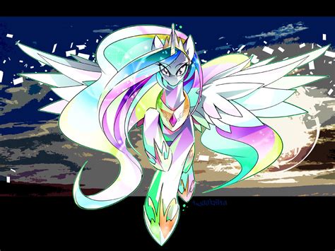 Princess Celestia Drawn By Tyuubatu Bronibooru