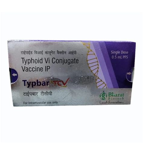 Typbar Tcv Typhoid Vi Conjugate Vaccine 25 Mcg At ₹ 900piece In