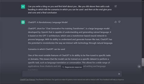 Chatgpt Understanding The Power And Limitations Of The Language Model