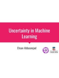 Uncertainty In Machine Learning University Of Adelaide Uncertainty In Machine Learning
