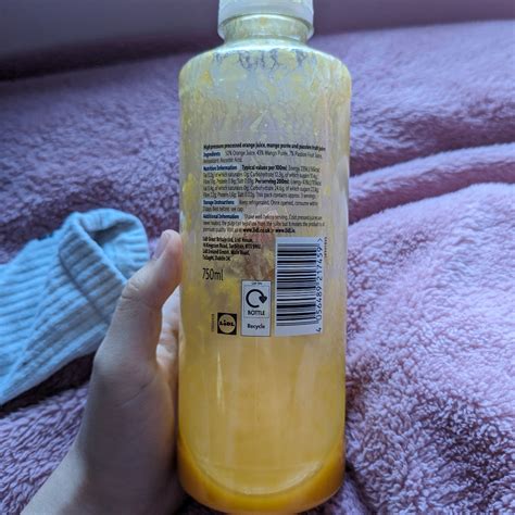 Lidl Cold Pressed Smoothie Orange Mango And Passion Fruit Reviews Abillion