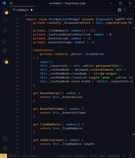 [bug] Minimap Autohide With Stickyscroll On Long Lines Can Appear To Merge Lines · Issue 188497