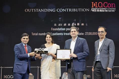 Was Wonderful To Accept This Award For Recognition Of The Work We Are Doing At The Hospital