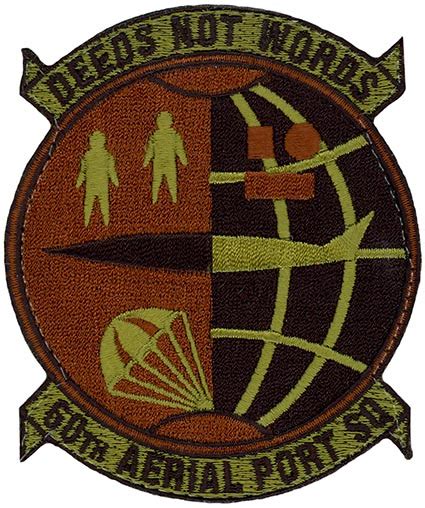 60th Aerial Port Squadron Ocp Flightline Insignia