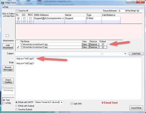 How Do I Embed An Image When Sending An Email Jls Solutions Q A