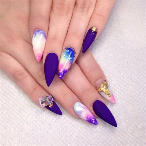 70 Creative Stiletto Nail Designs Stayglam