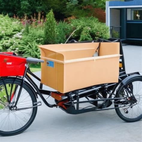 Premium Photo Cargo Bike