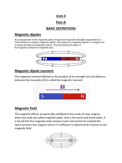 Unit 3 Magnetic Properties Pdf Ferromagnetism Magnetism