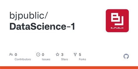 GitHub Bjpublic DataScience 1