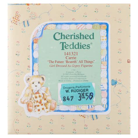 Teddy Carrie 141321 Enesco Cherished Teddies Mit Ovp Online Günstig
