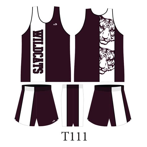Sublimated Track And Cross Country Uniforms Pacific Coast Sportswear