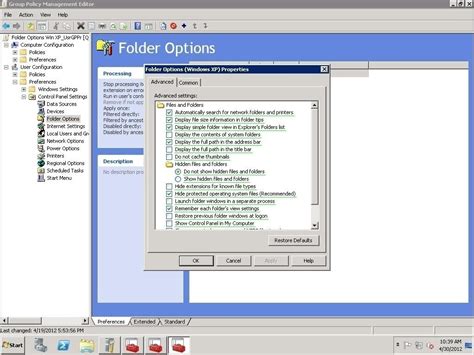 Group Policy Preference Folder Option Windows Spiceworks Community
