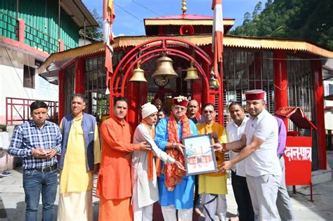 कैबिनेट मंत्री गणेश जोशी ने कालीमठ मंदिर में मां महाकाली की विशेष पूजा