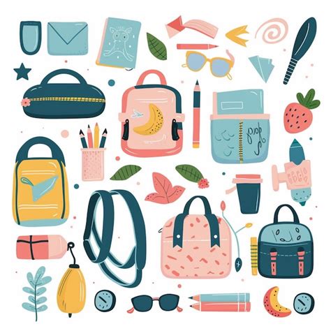 Education Illustration Vector School Back To School Back Background