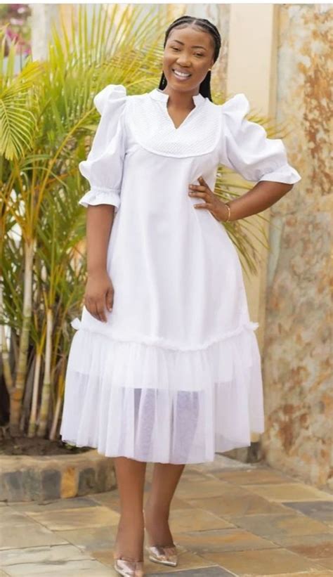 White African Dresses For Church