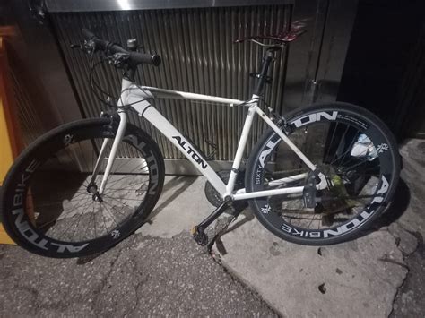 알톤 씩스티 썸탈 27단 하이브리드 자전거