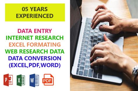 Do Data Entry Copy Paste Excel Web Research Data By Nimronhelan Fiverr